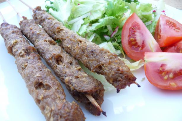 Egyptian Beef Koftas Ground Beef On Skewers Recipe
