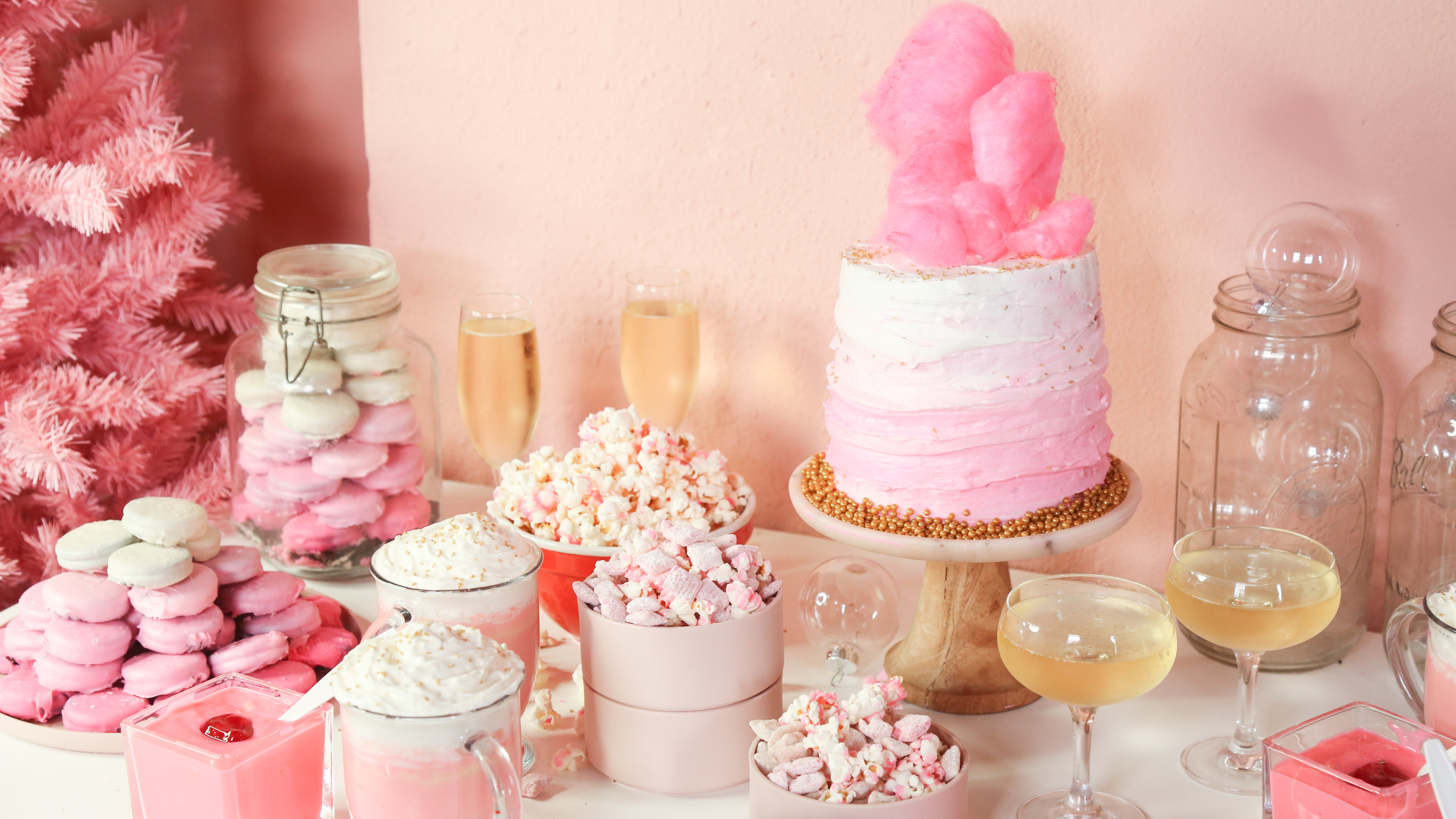 How To Host A Millennial Pink Christmas Party - Food.com